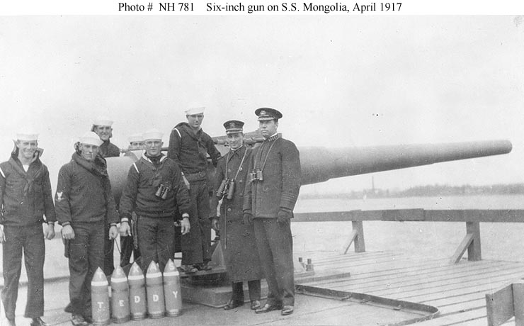 Civilian Ships--Mongolia (Passenger-Cargo Steamship, 1904)