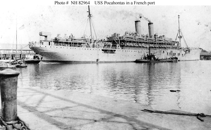 USN Ships--USS Pocahontas (ID # 3044)