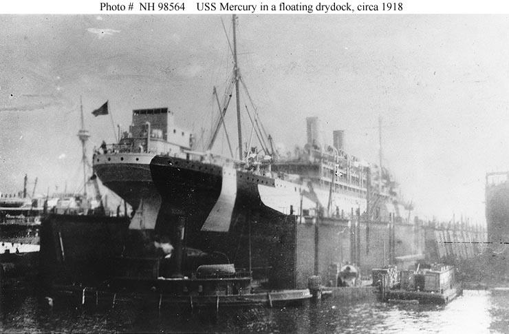 USN Ships--USS Mercury (ID # 3012)