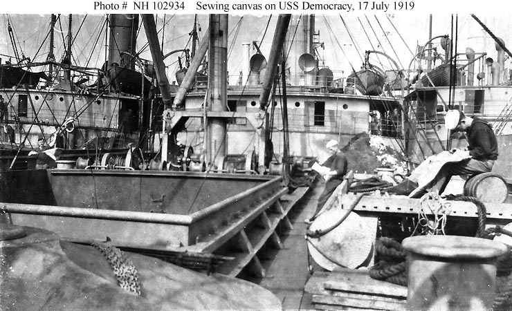 USN Ships--USS Democracy (ID # 2215), 1918-1919