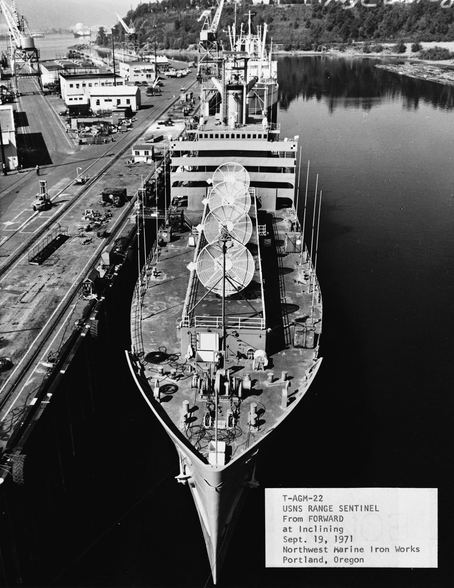 USNS Range Sentinel (T-AGM 22) Class: Photographs